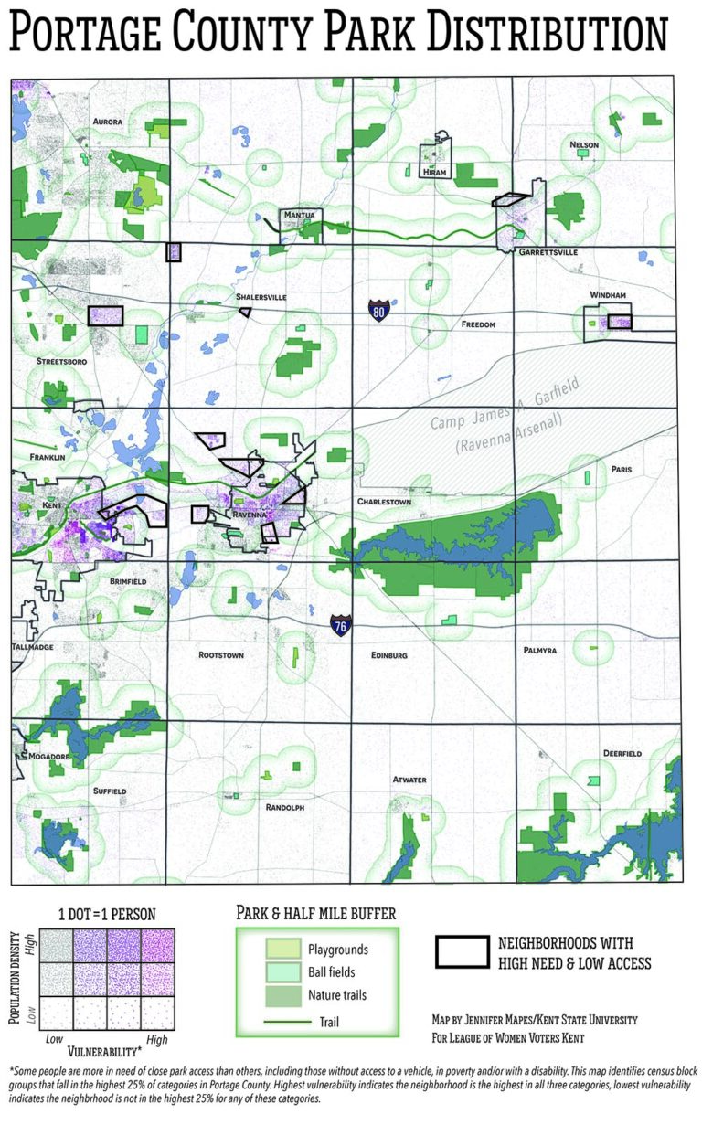 Park Access in Portage County – Community Geography Collaboratory